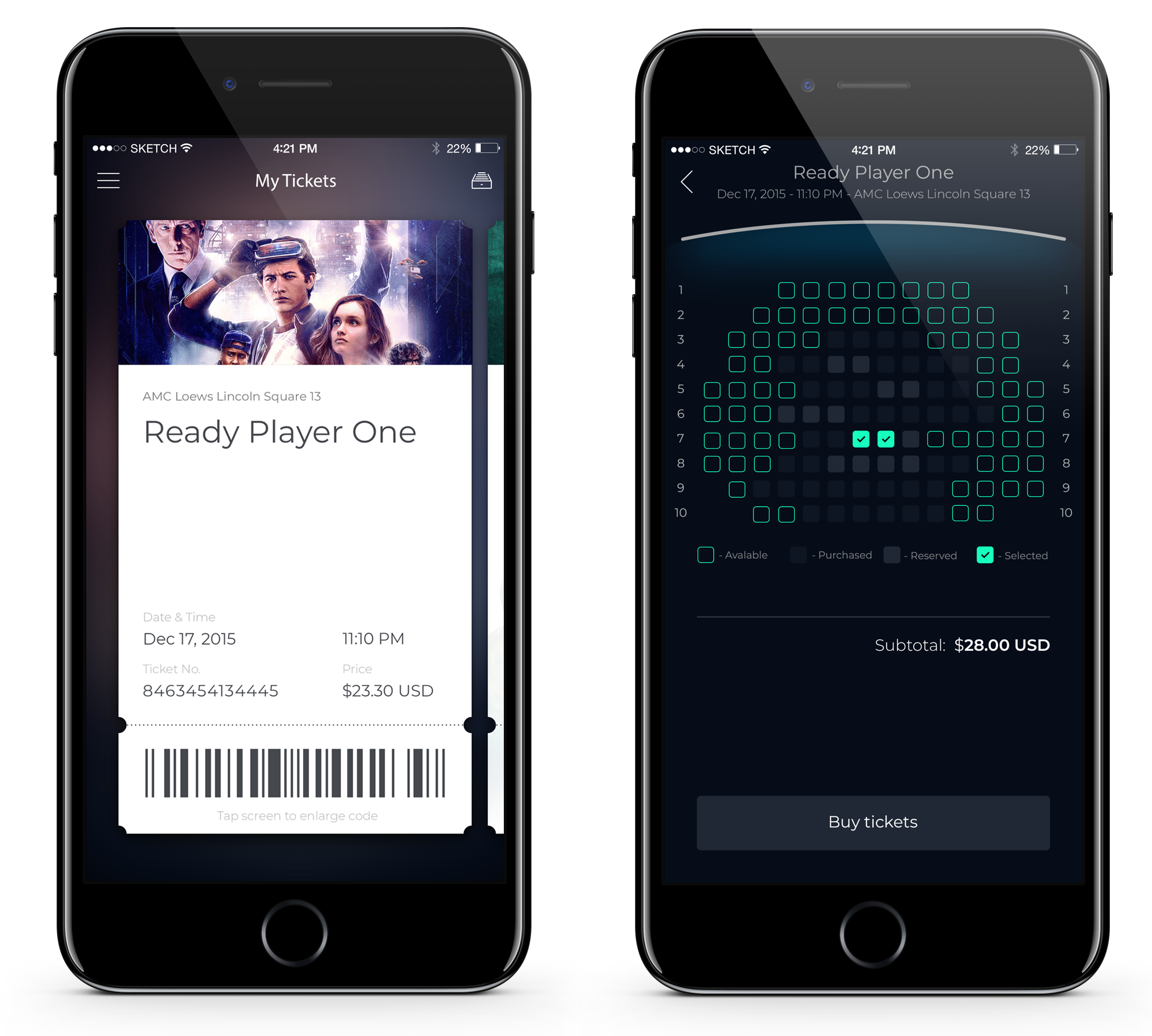 REEL TICKET – Sandra Krcmar's Portfolio